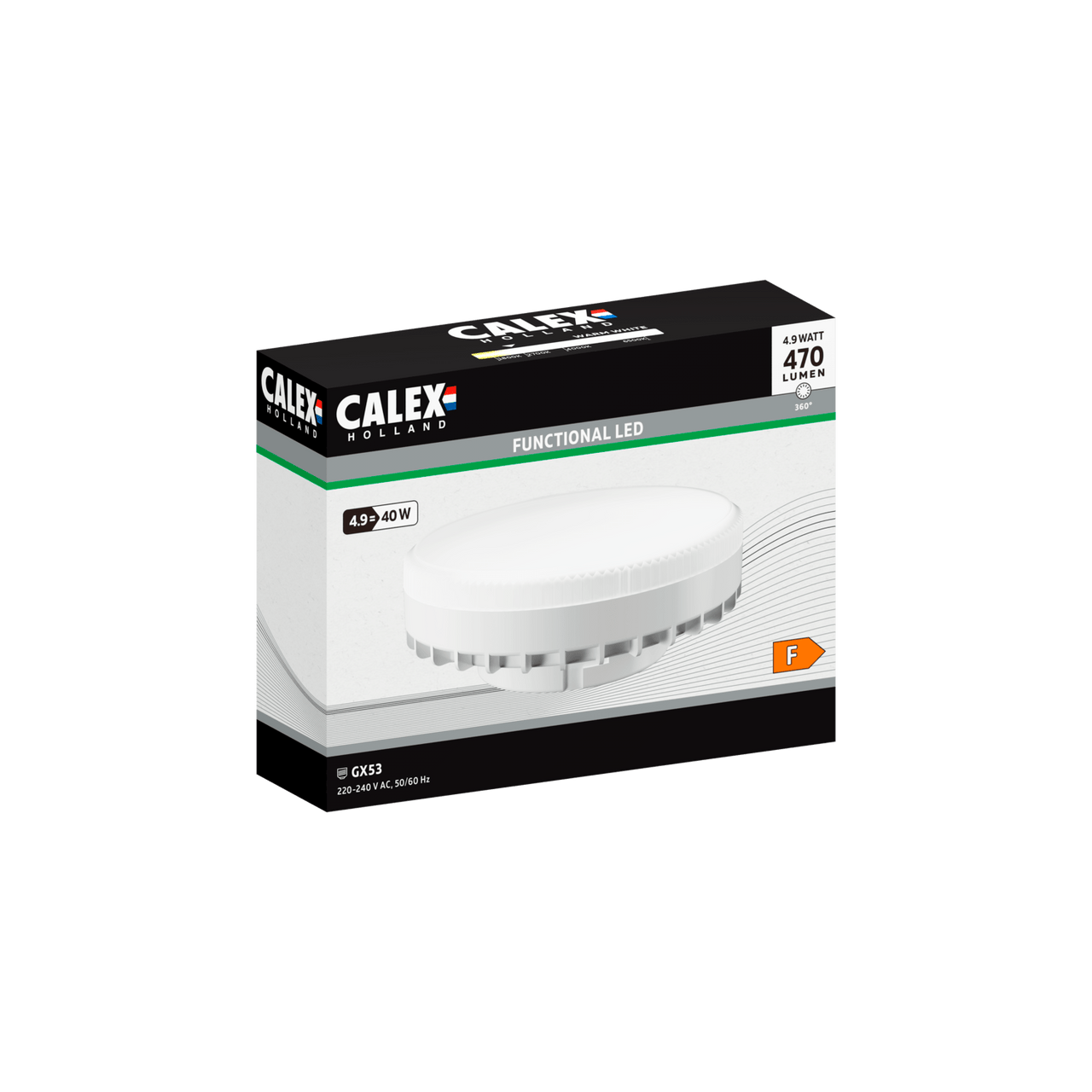 Calex SMD Reflector LED Lamp - GX53 - White
