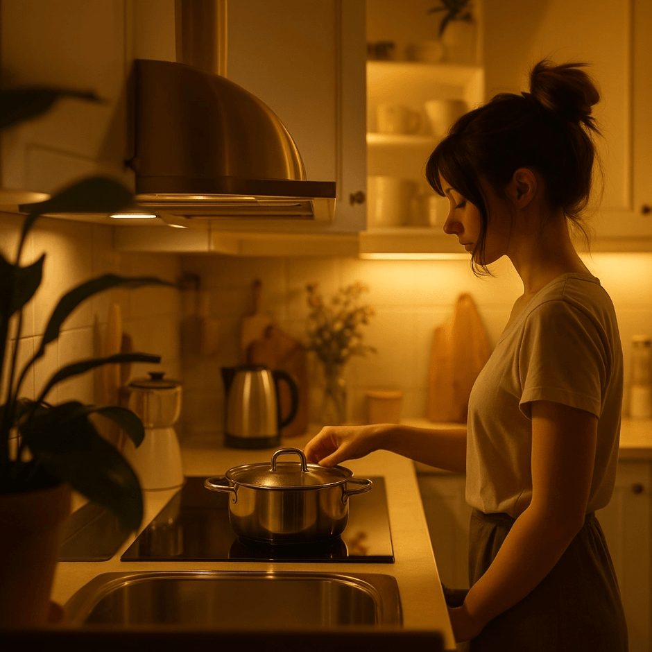 Calex Smart LED Bulb Mesh - E27 - ST64 - CCT - Gold