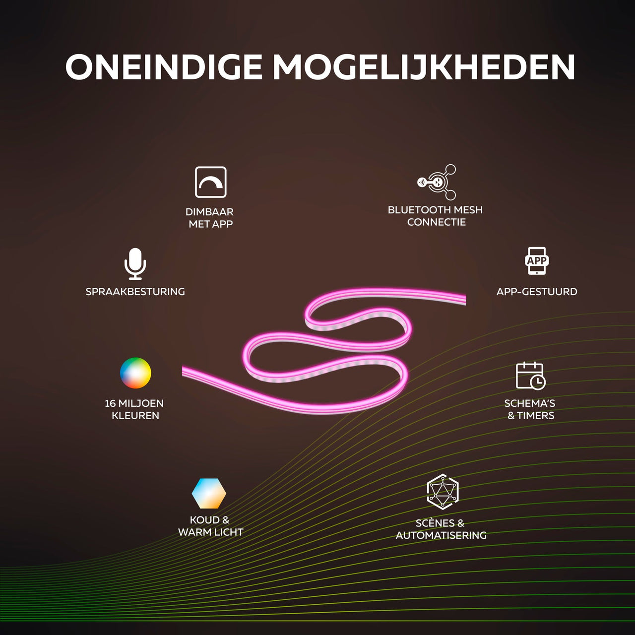 Calex Smart LED Strip - 5M - RGB + CCT